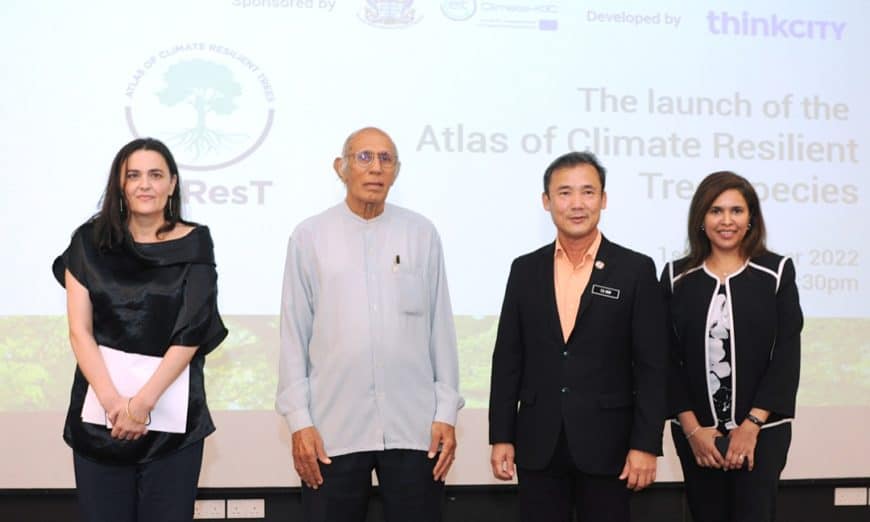 Climate-resilient tree database launched - In The News | Think City