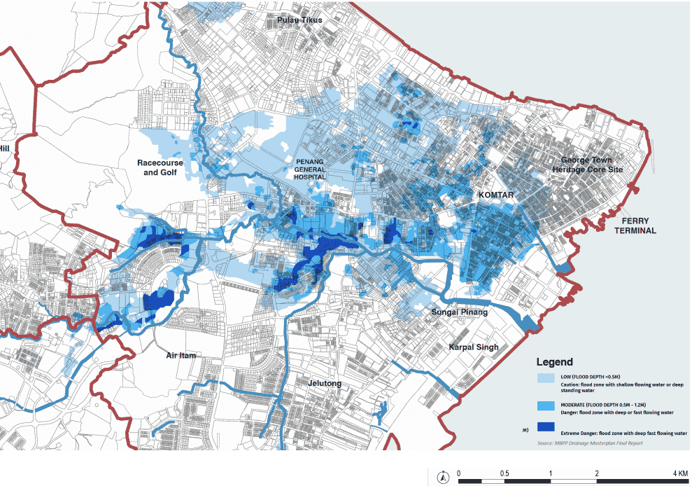 Penang Nature-based Climate Adaptation Programme - OUR WORK | Think City